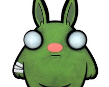 Popular items for zombie rabbit on Etsy