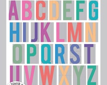 Unique alphabet quilt related items | Etsy