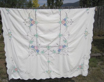 Madeira tablecloth | Etsy