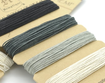 Hemp Cord Twine Beads Hemp Jewelry Craft Supplies by HempBeadery