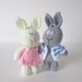 Henry Rabbit toy knitting patterns