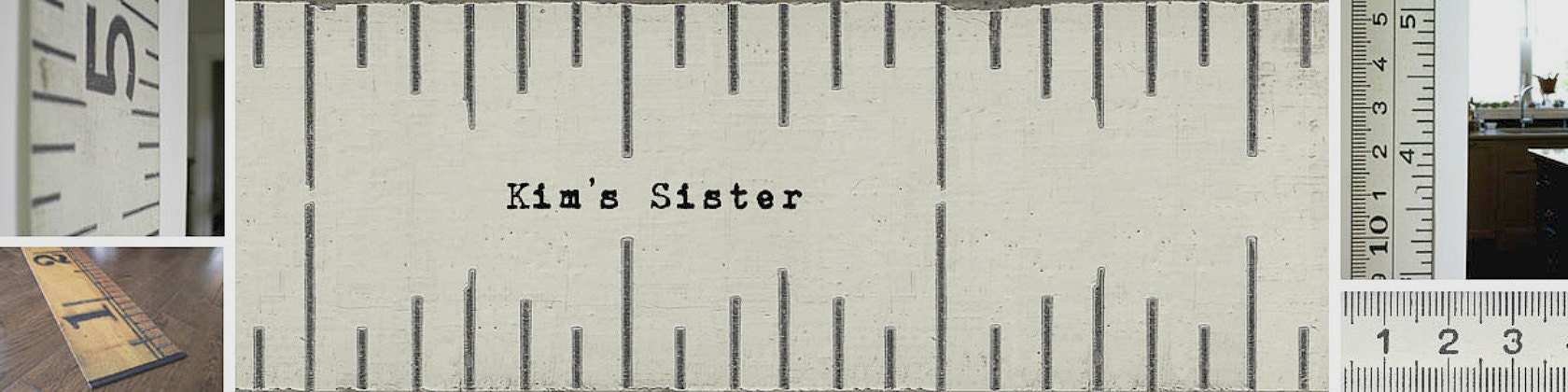 Oversized ruler growth charts by KimsSister on Etsy