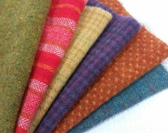 Wool Fabric and Rug Hooking Patterns by Mary by DesignsInWool