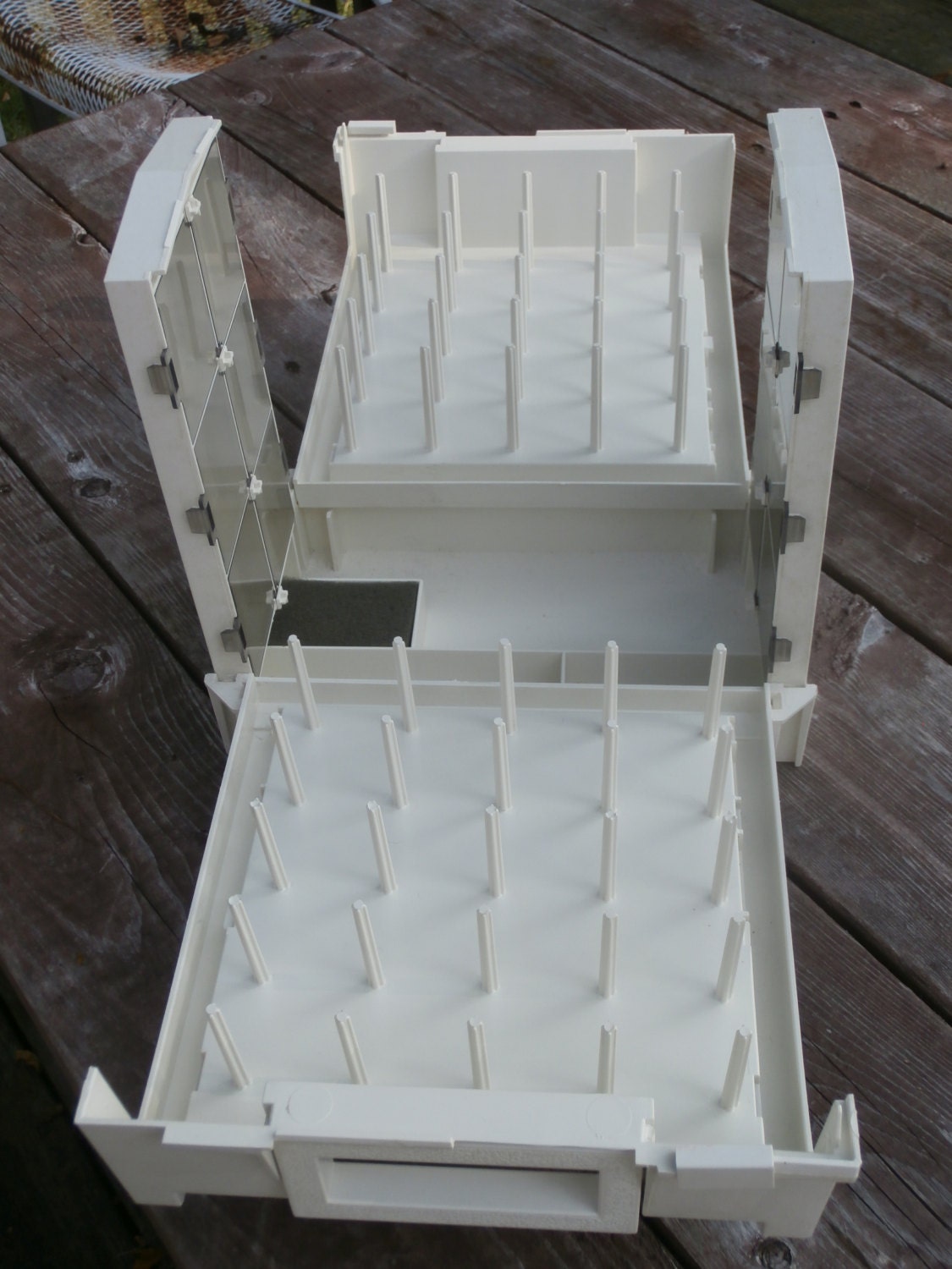 Complete Thread Spool Sewing Caddy Circa 1983 – Haute Juice
