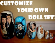 Unique custom nesting doll related items | Etsy