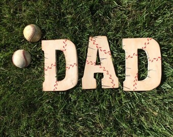 Baseball Wall Decor Baseball Letter Personalized Baseball