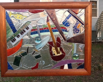 Mosaic music note | Etsy