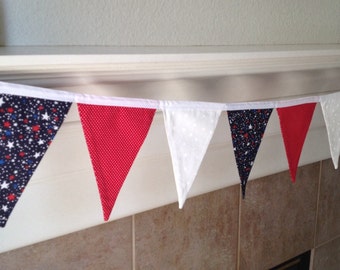 Patriotic bunting | Etsy