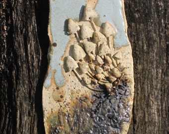 Mushroom tile | Etsy