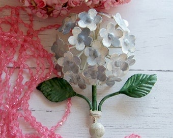 Metal flower hook | Etsy