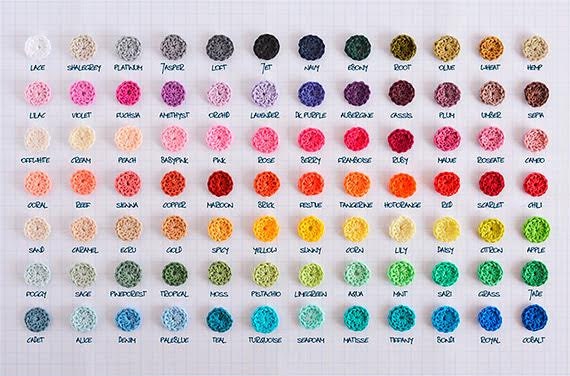 Cotton Yarn Choose any 20 Colours You Like Ready by CrochetObjet