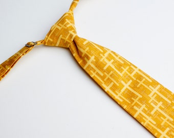 Mustard yellow tie | Etsy