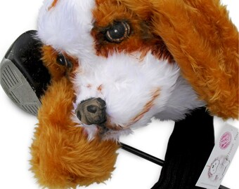 Personalised Cockapoo dog Golf headcover Novelty Animal