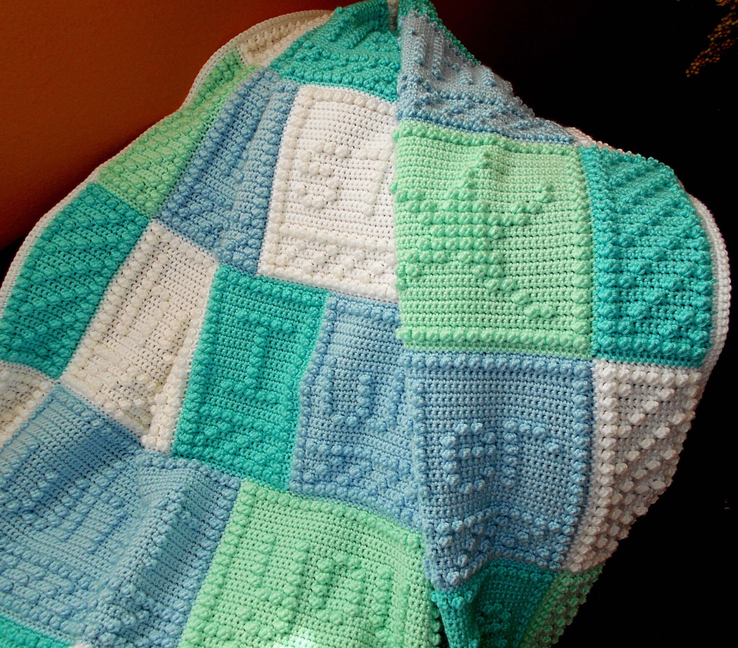 TWINKLE pattern for crocheted blanket