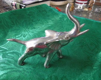 Elephant metal art | Etsy