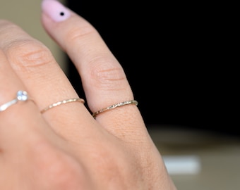 Little finger rings | Etsy