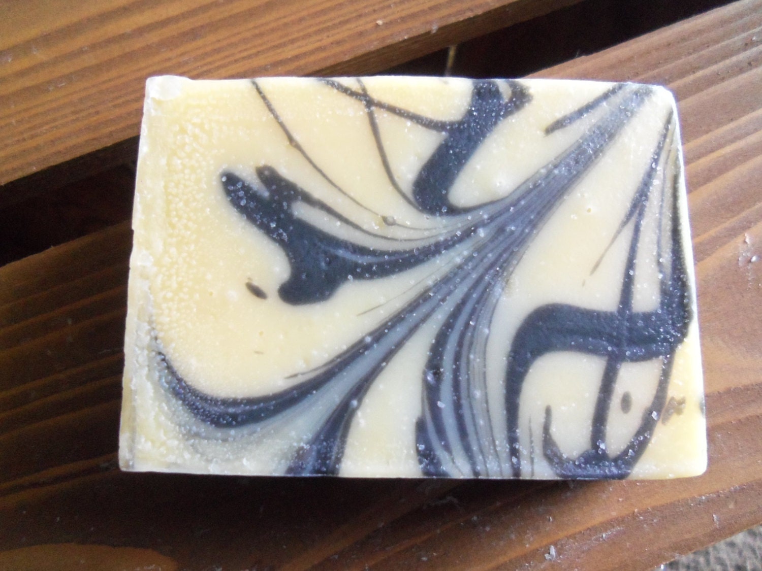 Black Amber Musk Scented Cold Process Soap