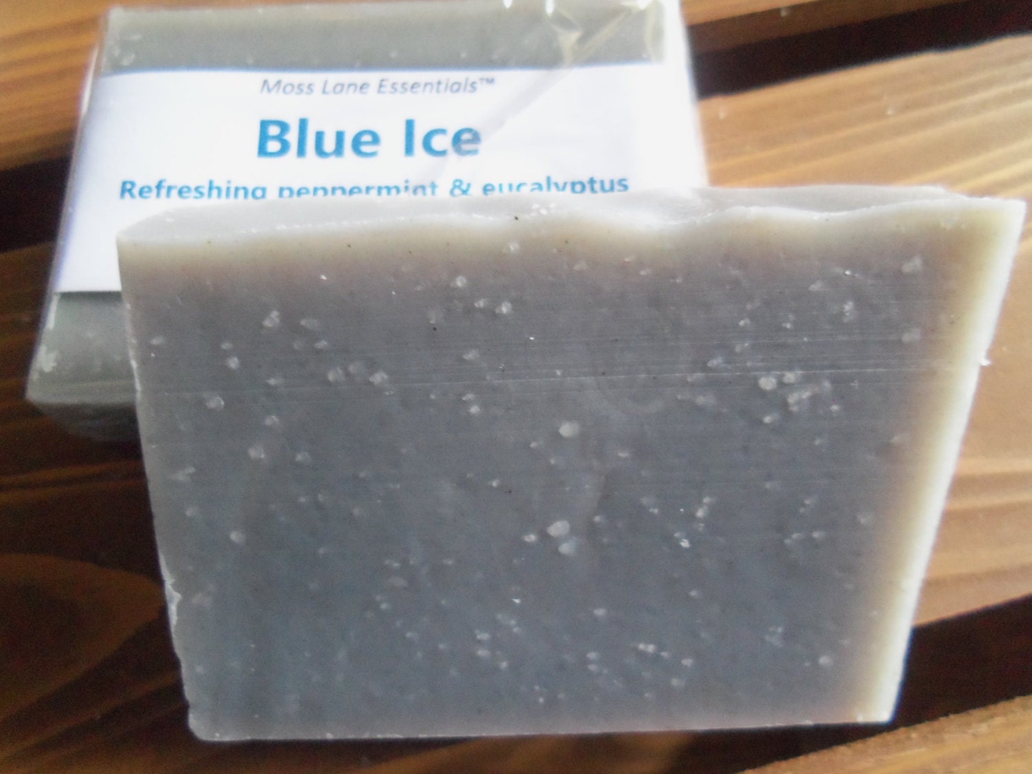 Minty, Refreshing Blue Ice Cold Process Soap with Shea Butter