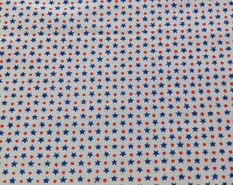 Red star fabric | Etsy