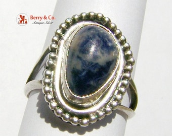 Sodalite ring | Etsy