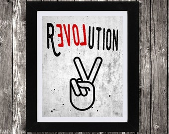 Revolution sign | Etsy