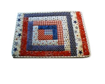 Log cabin placemat | Etsy