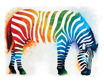 Unique printable zebra related items | Etsy