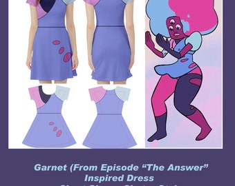 Peridot Steven Universe inspired dress by BahamutDawnCreations