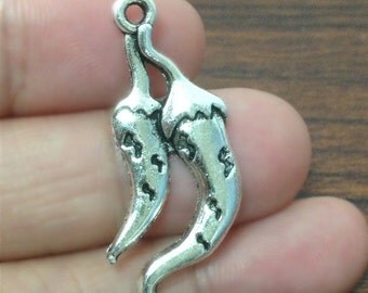 Chili pepper charm | Etsy