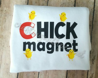 Chick magnet shirt | Etsy