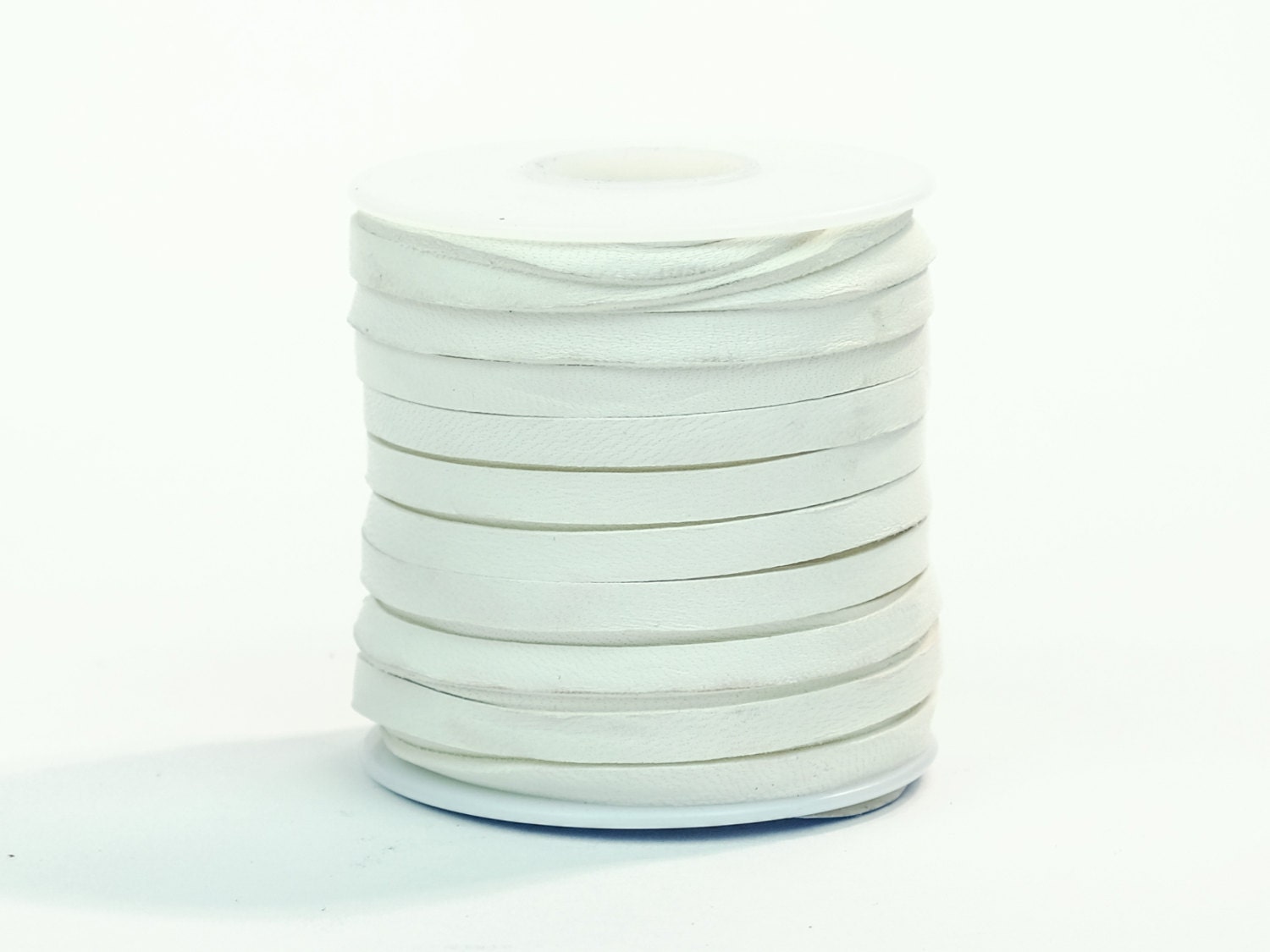 White Deerskin Lacing 1 50 foot spool 3/16th inch lace.