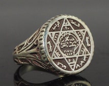 Unique seal of solomon related items | Etsy