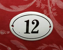 Unique classic house number related items | Etsy