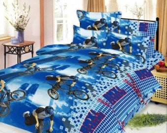 Bicycle bedding | Etsy