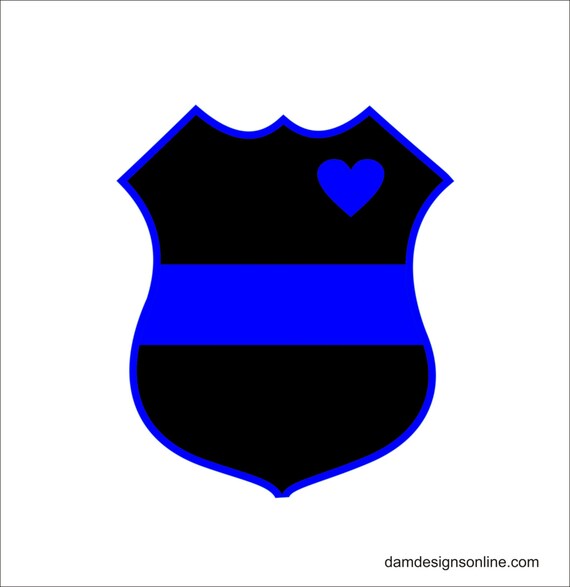 Items similar to Officer Badge Decal, car decal, police decal on Etsy