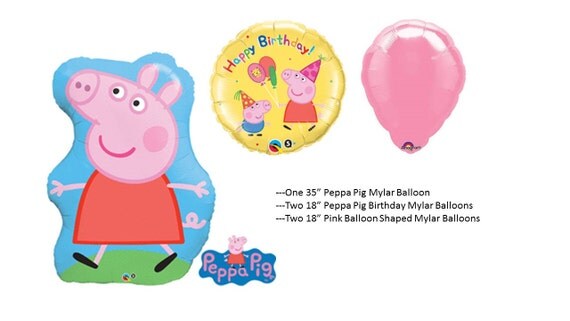 Peppa Pig Balloon Set