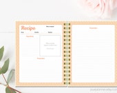 Recipe template | Etsy