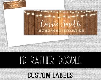 Unique diy address label related items | Etsy