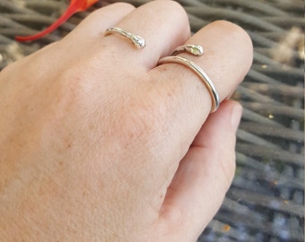 Silver ring splint | Etsy