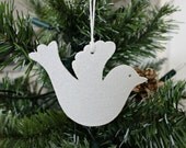 Turtle dove ornament | Etsy