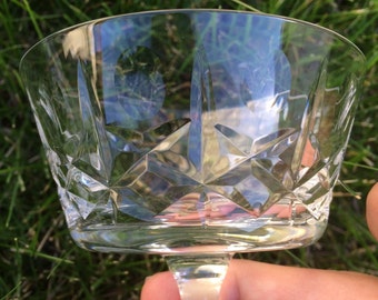 Lead crystal glasses | Etsy