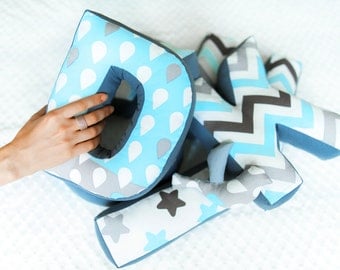 Alphabet pillow | Etsy