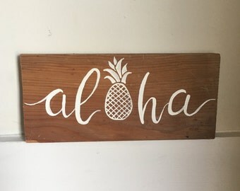 Aloha signs | Etsy