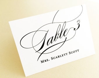 Table assignment | Etsy