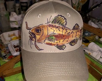 Catfish hat | Etsy