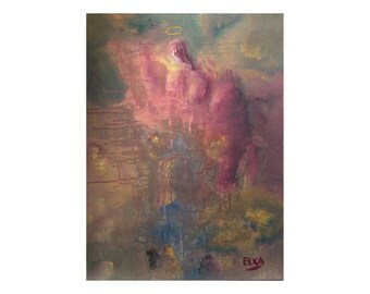 Blessed Angels Original Painting by Cynthia Fortner