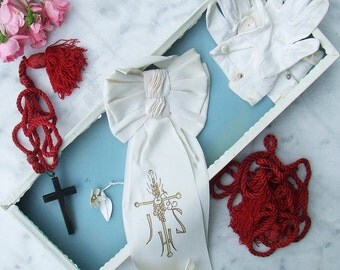 Items similar to Antique Viaticum Oak Last Rites Wall Altar Pieta ...