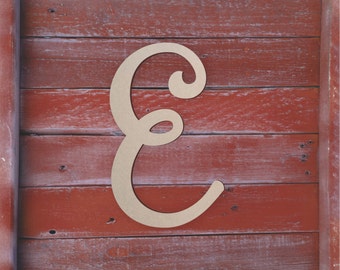 Decorative letter e | Etsy