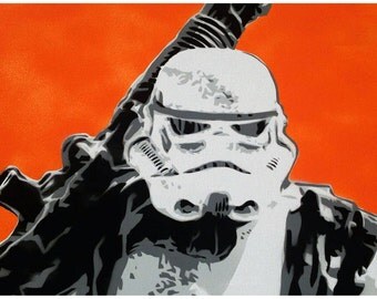 Stormtrooper pop art | Etsy
