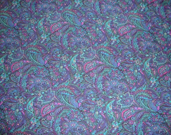 Rayon print fabric | Etsy